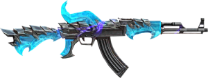 Dragón Flama Azul - AK47 - Free Fire
